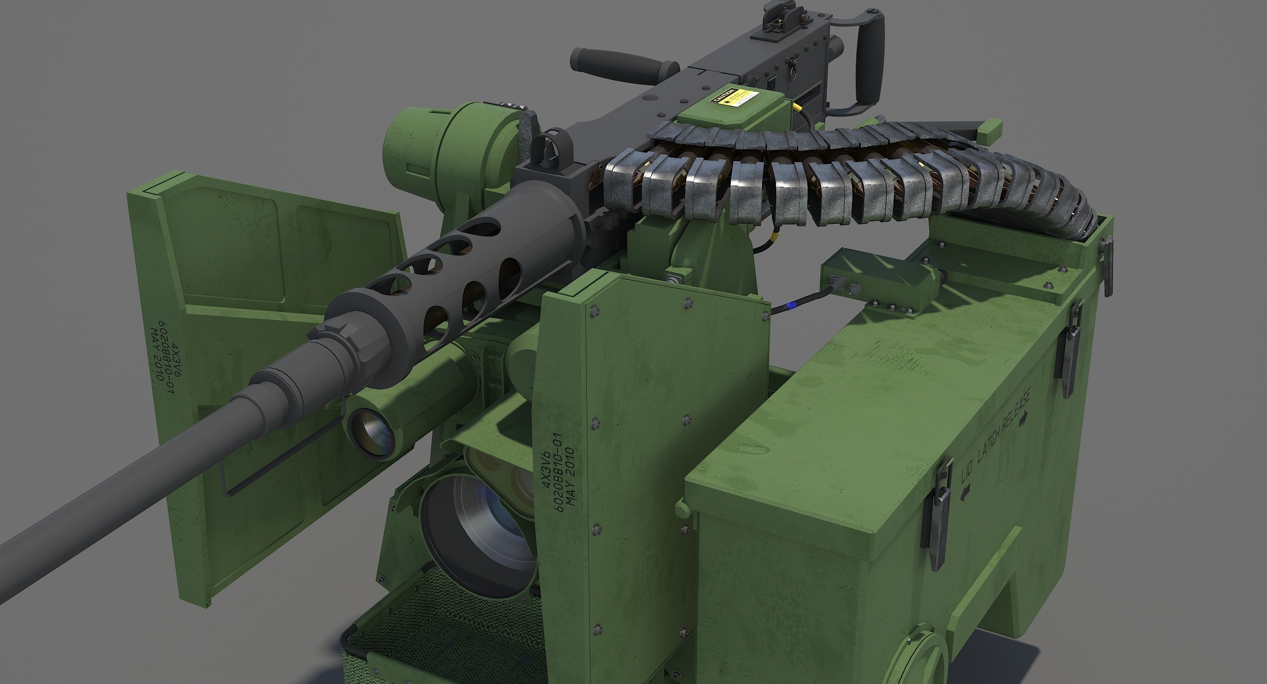 M153 crows ii - 3D model - TurboSquid 1291434