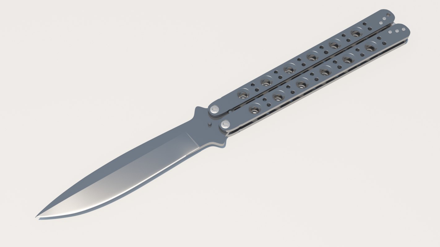 Balisong bali 3D model - TurboSquid 1291473