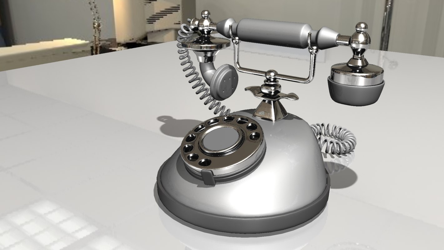 3D model telephone phone - TurboSquid 1291756
