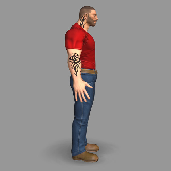 3D gangster gang model - TurboSquid 1291891