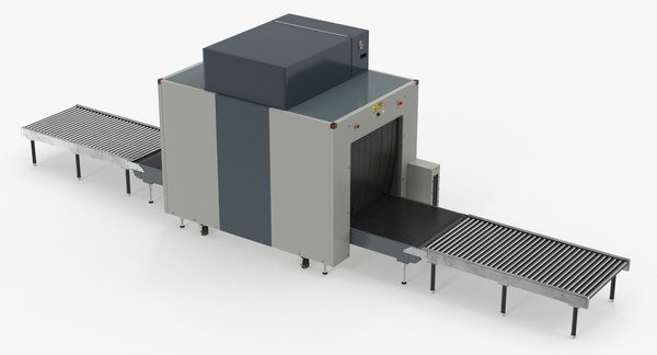 X-ray luggage scanner check 3D model - TurboSquid 1291900