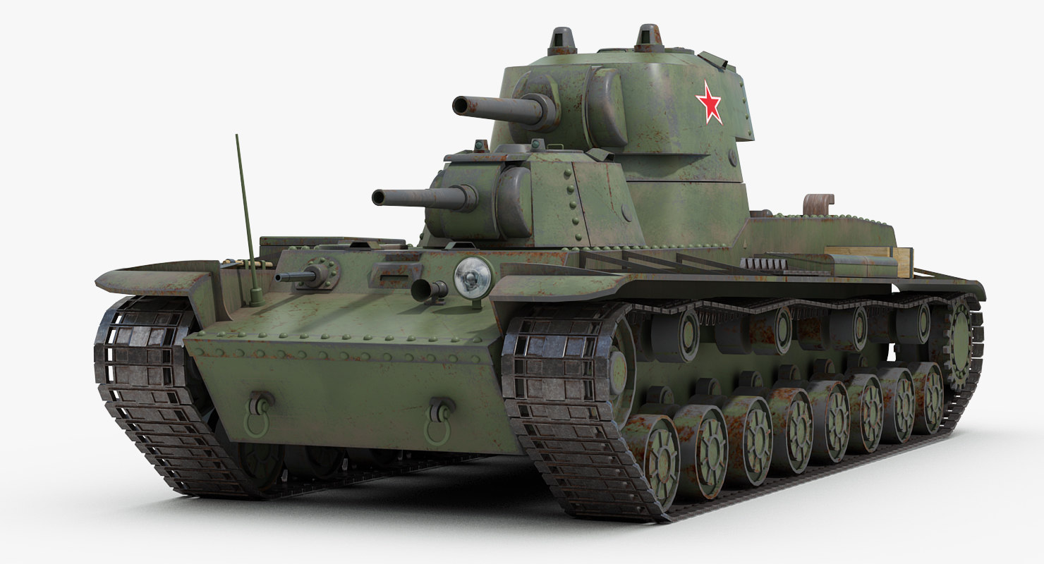 3D model ww2 soviet russian smk - TurboSquid 1292018