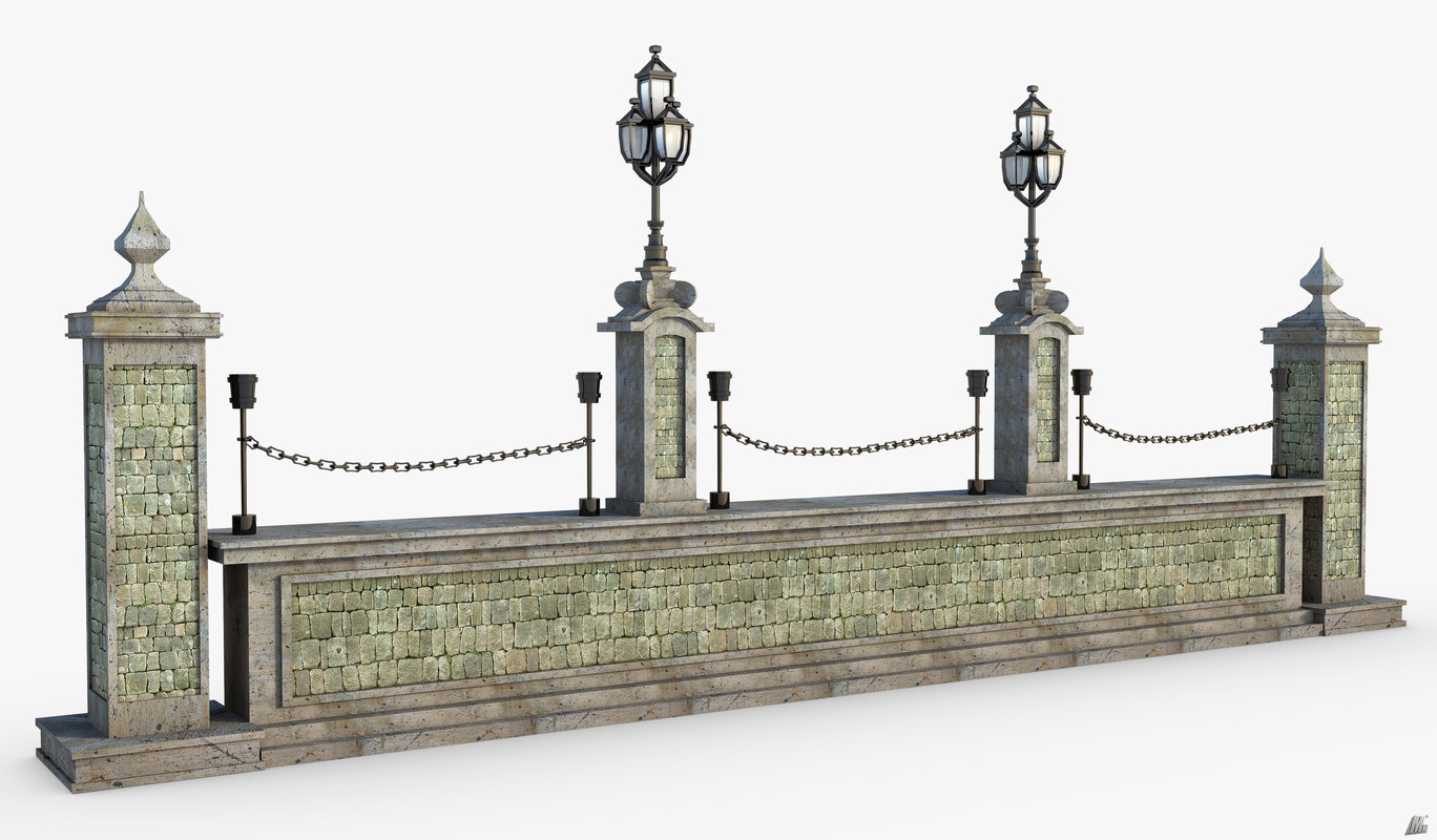 3D model fence fantasy - TurboSquid 1292100
