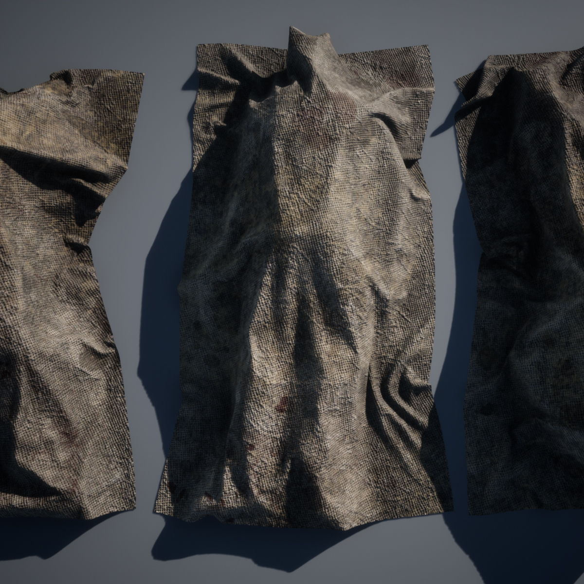 Dead body covered 3D model - TurboSquid 1292189