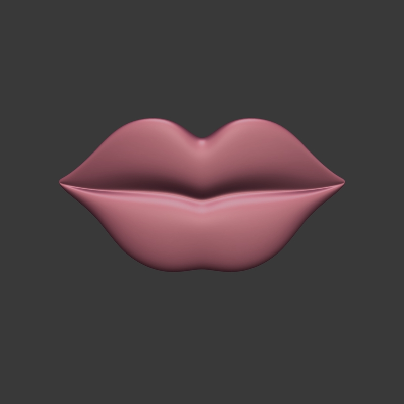Lips mesh 3D model - TurboSquid 1292203