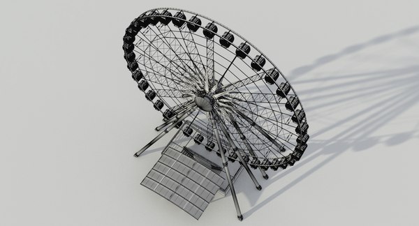 3D sky wheel - TurboSquid 1292435
