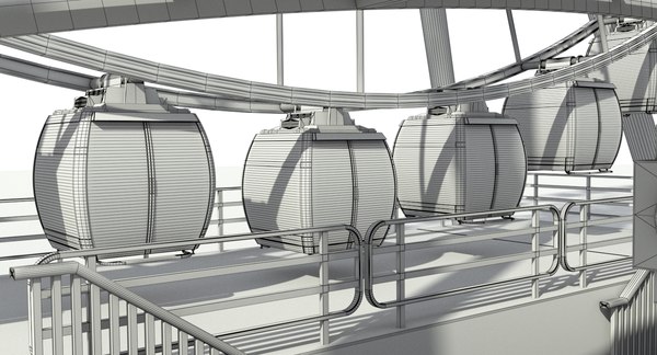 3D sky wheel - TurboSquid 1292435