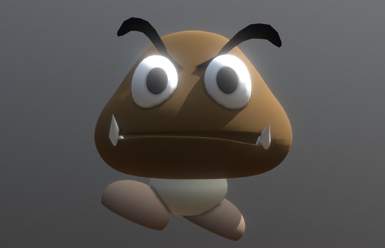 Free 3D goomba model - TurboSquid 1292471