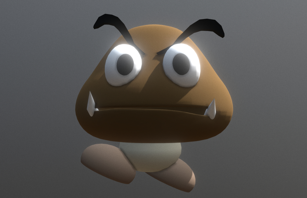 Free 3D goomba model - TurboSquid 1292471