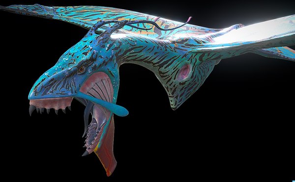 Avatar banshee ikraan 3D model - TurboSquid 1292595