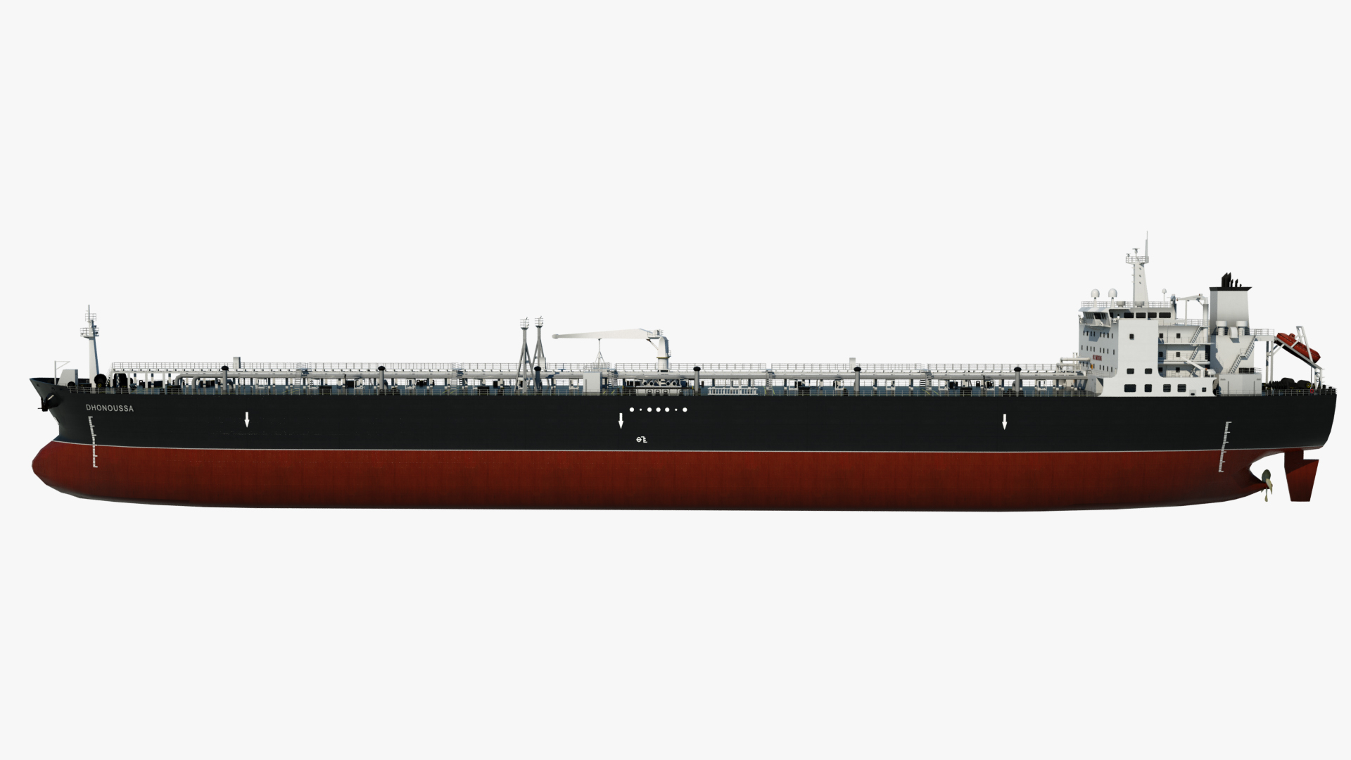 Crude oil tanker dhonoussa 3D model - TurboSquid 1292646