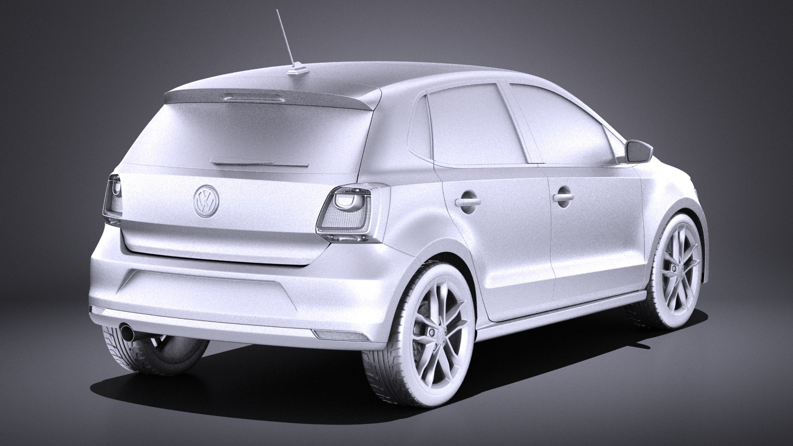 2015 volkswagen polo 3D model - TurboSquid 1292657