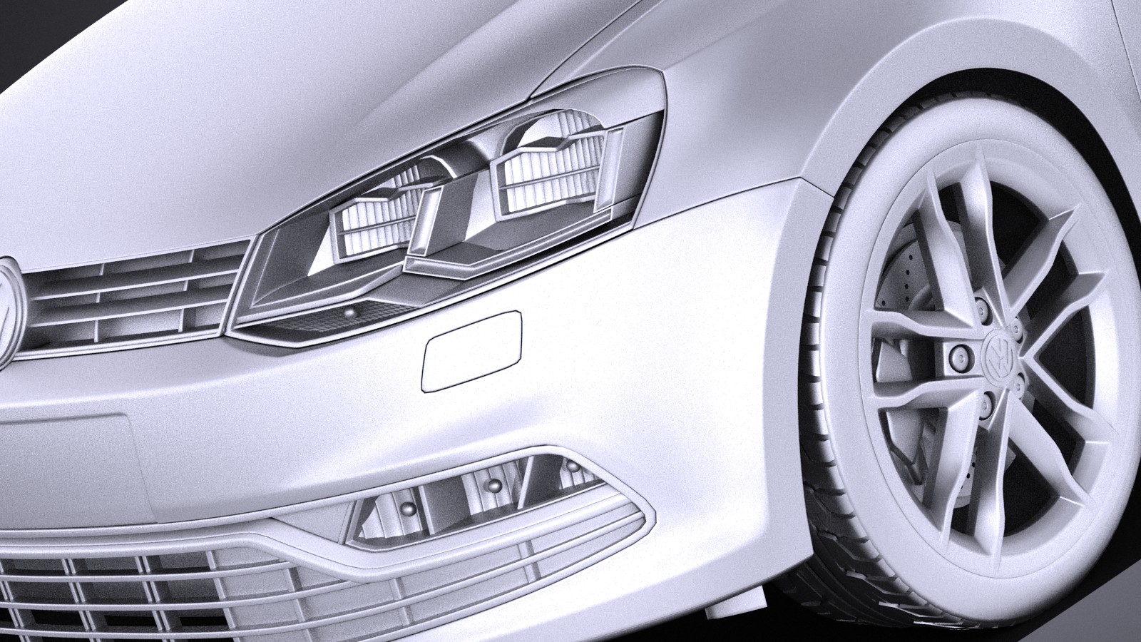 2015 volkswagen polo 3D model - TurboSquid 1292657