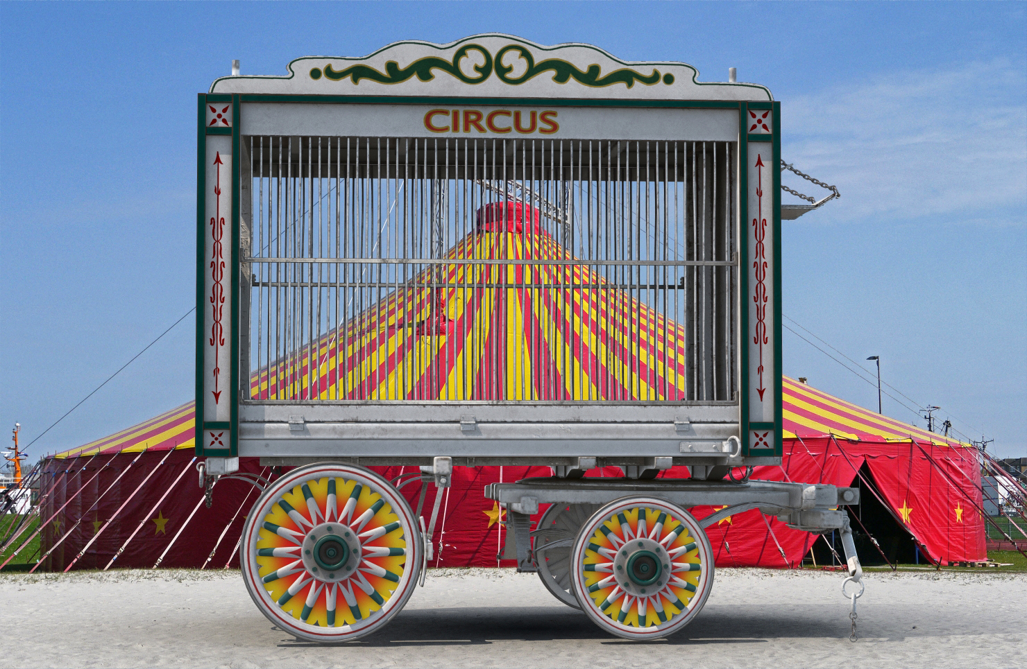 Antique circus wagon model - TurboSquid 1292811