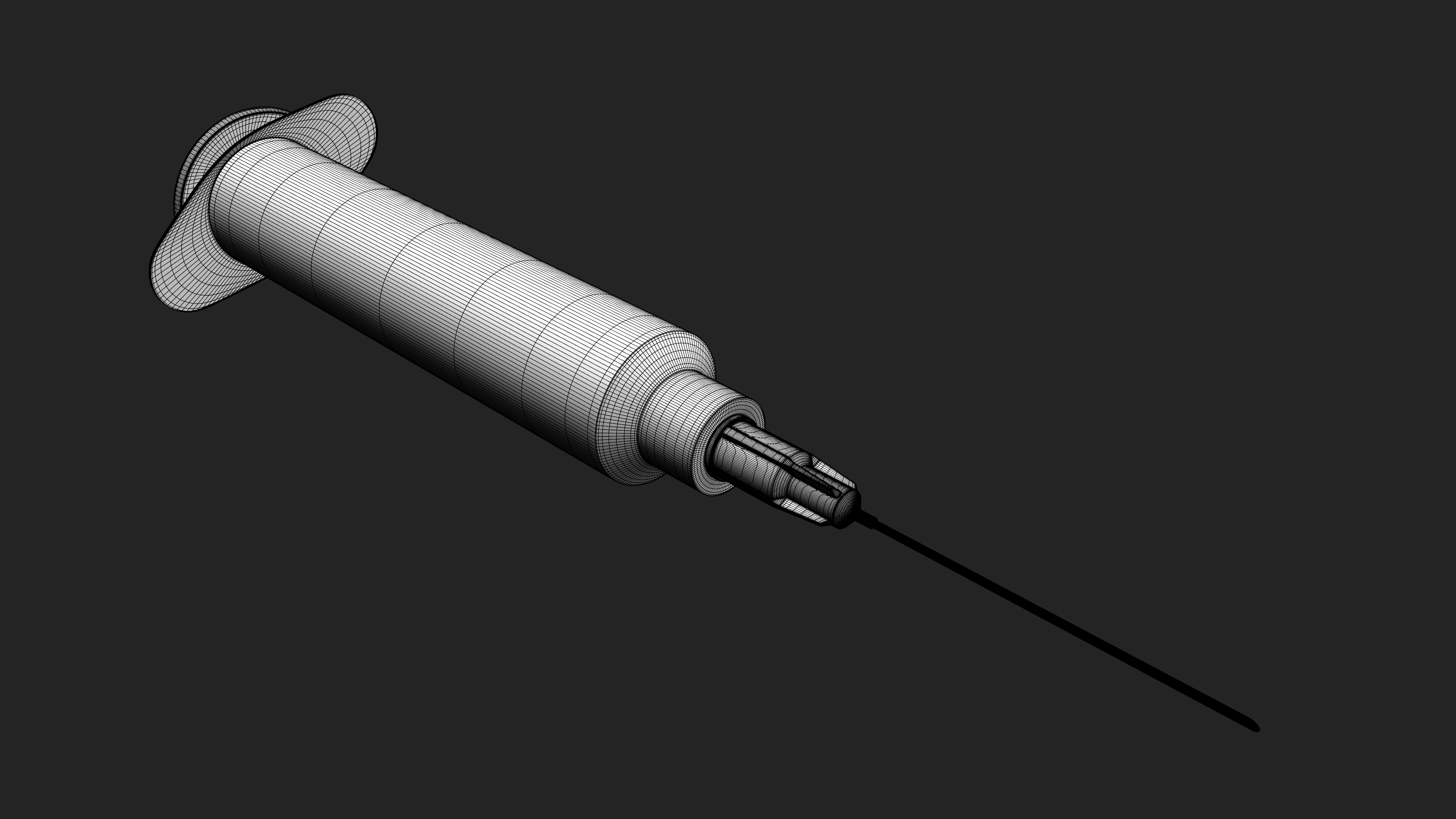Luer syringe 3D model - TurboSquid 1292826