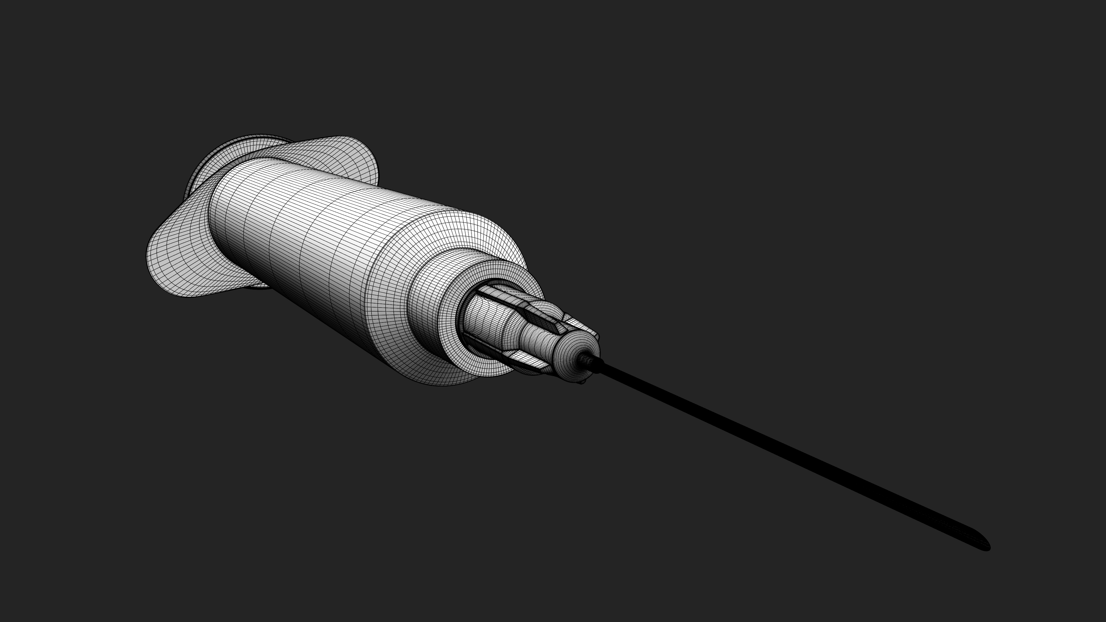 Luer syringe 3D model - TurboSquid 1292826