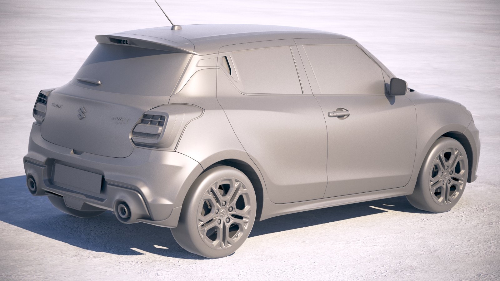 Suzuki swift sport 3D - TurboSquid 1292832