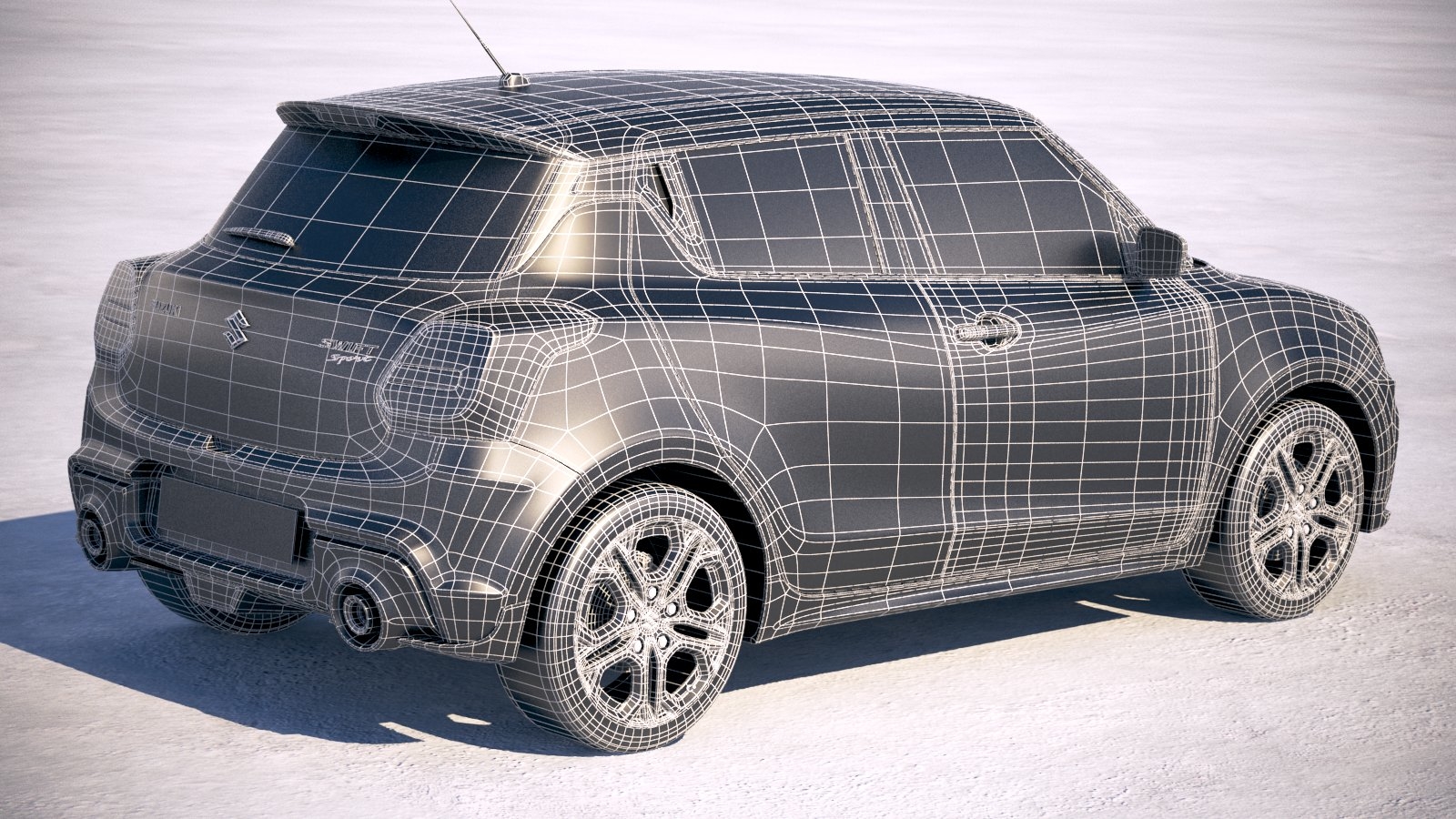 Suzuki swift sport 3D - TurboSquid 1292832