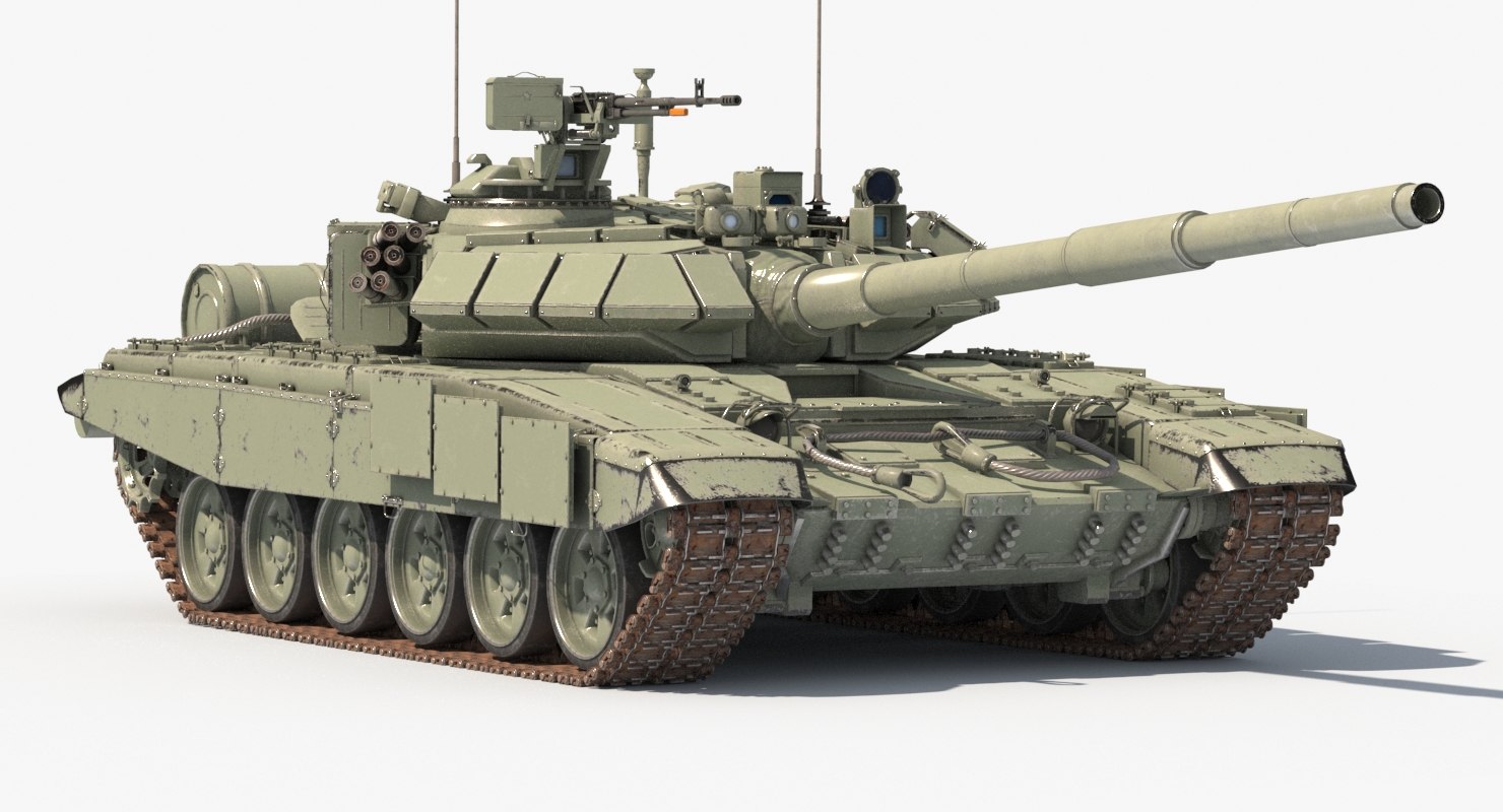 Russian tank t-90 3D model - TurboSquid 1292876
