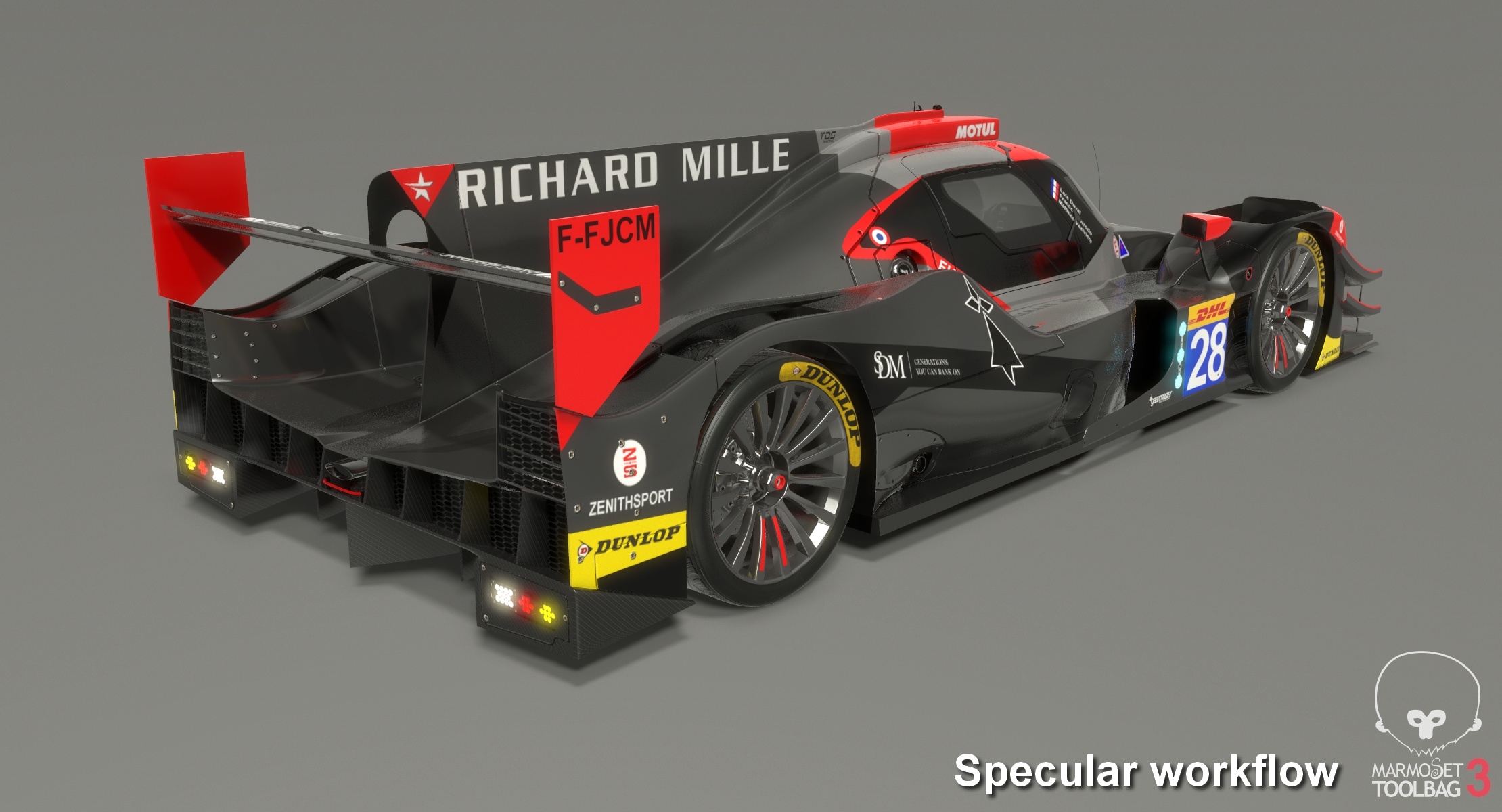 TDS Racing Oreca 07 LMP2 WEC Season 2018 20193D模型 - TurboSquid 1293057