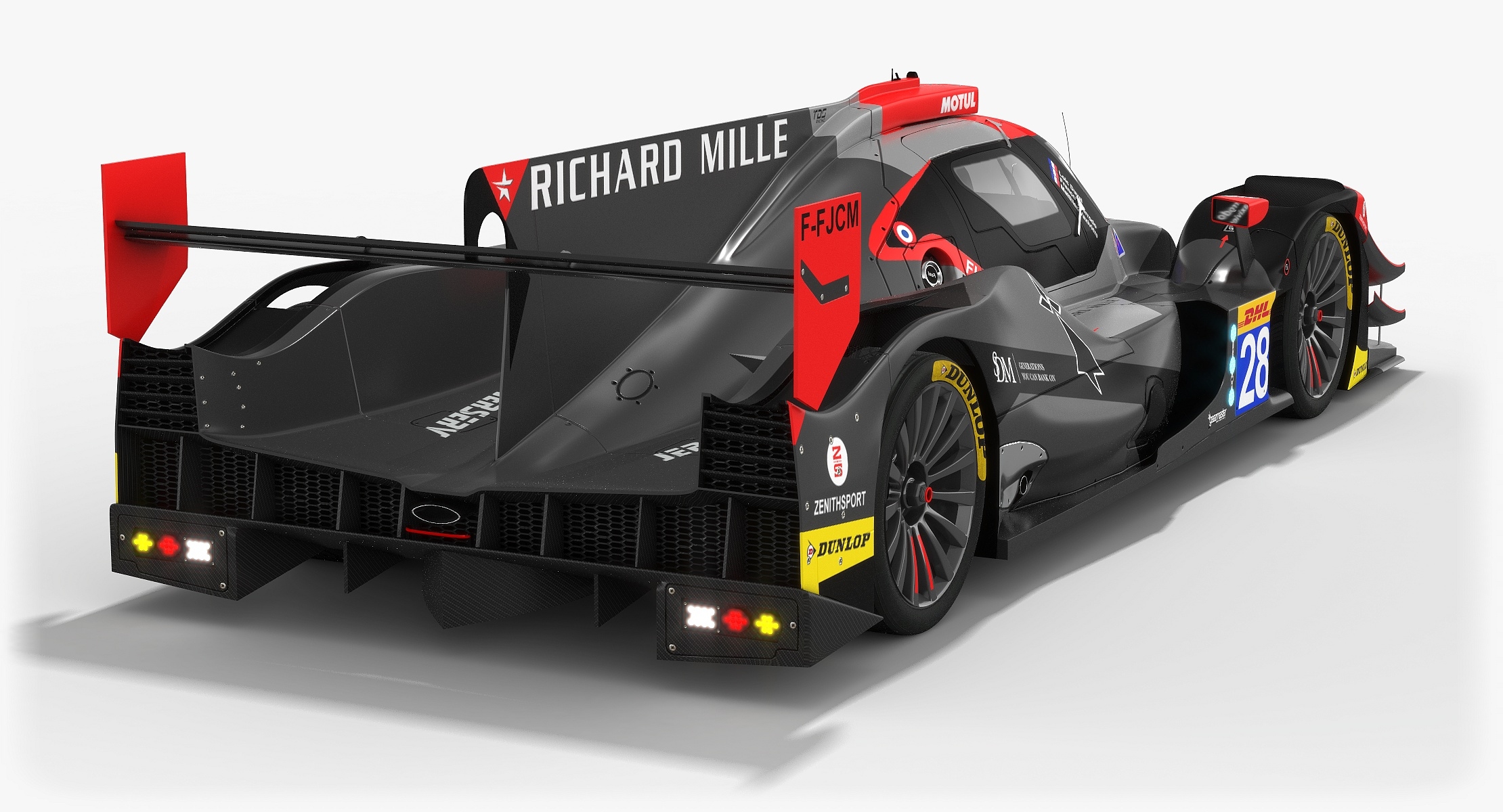 3D tds racing oreca 07 model - TurboSquid 1293057