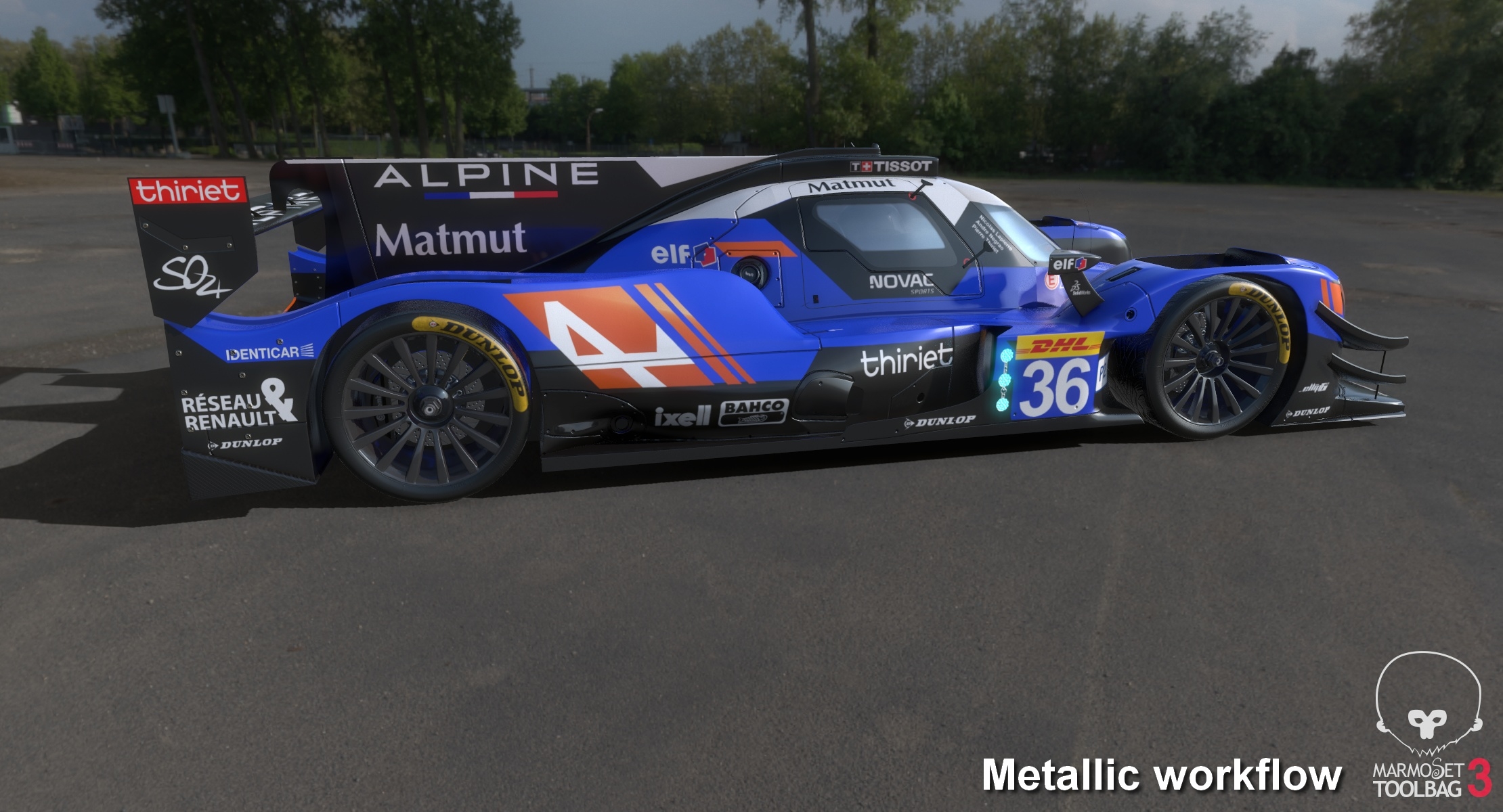 3D signatech alpine matmut a470 - TurboSquid 1293252