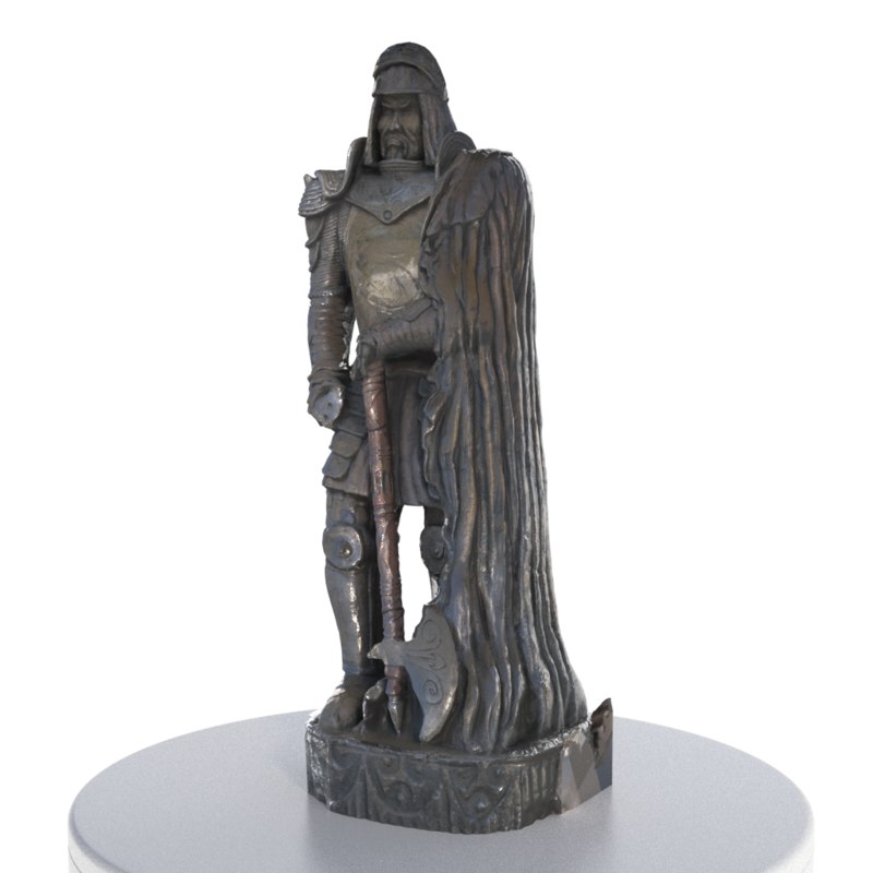 Ugly knight scan 3D - TurboSquid 1293295