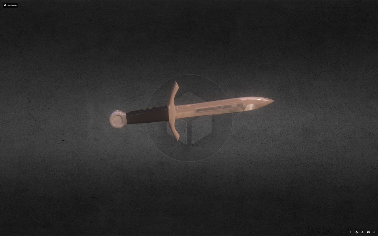 Free dagger 3D model - TurboSquid 1293485