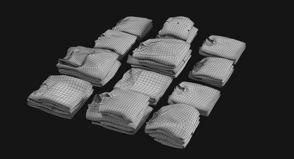 3D realistic folded clothes - TurboSquid 1293566