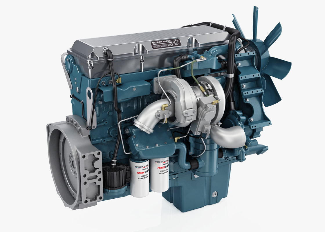 Motor Detroit Diesel Série 60 Modelo 3D - TurboSquid 1293699