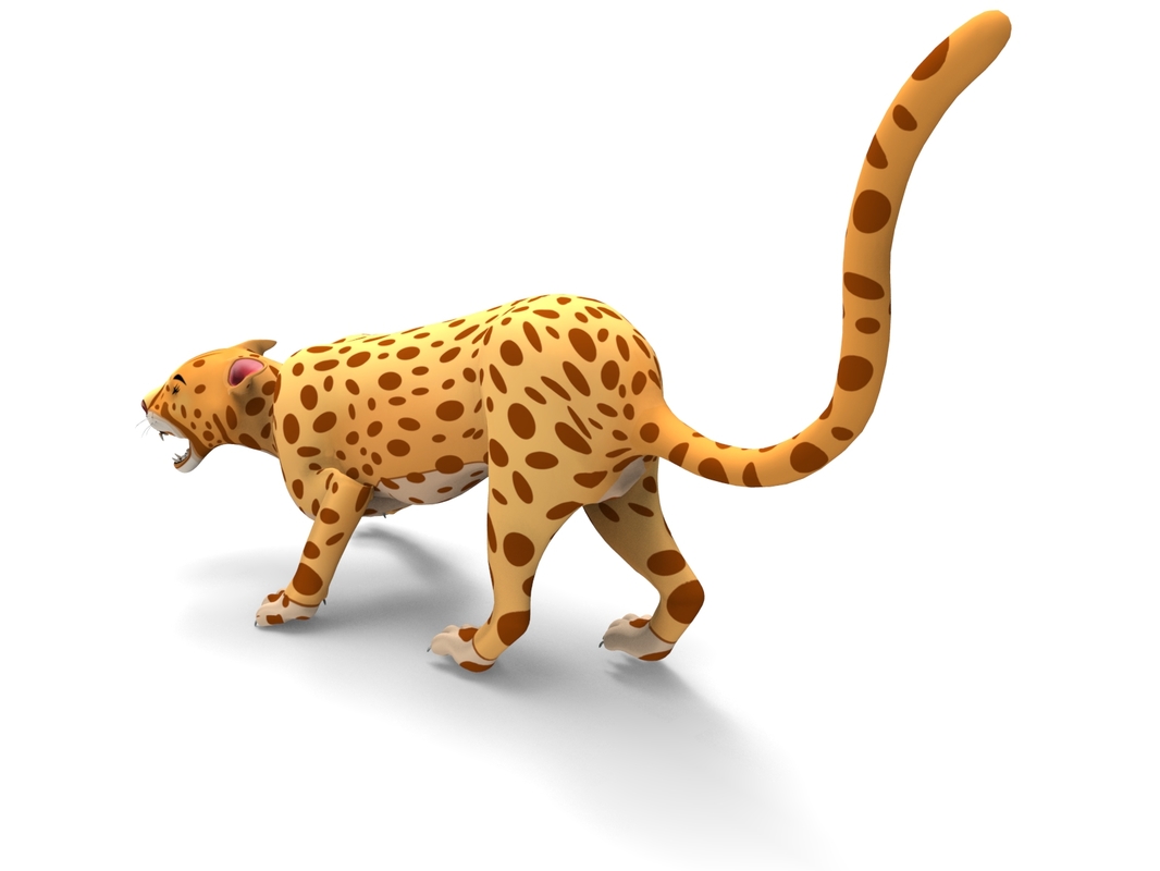 3D leopard rigged animation - TurboSquid 1293832