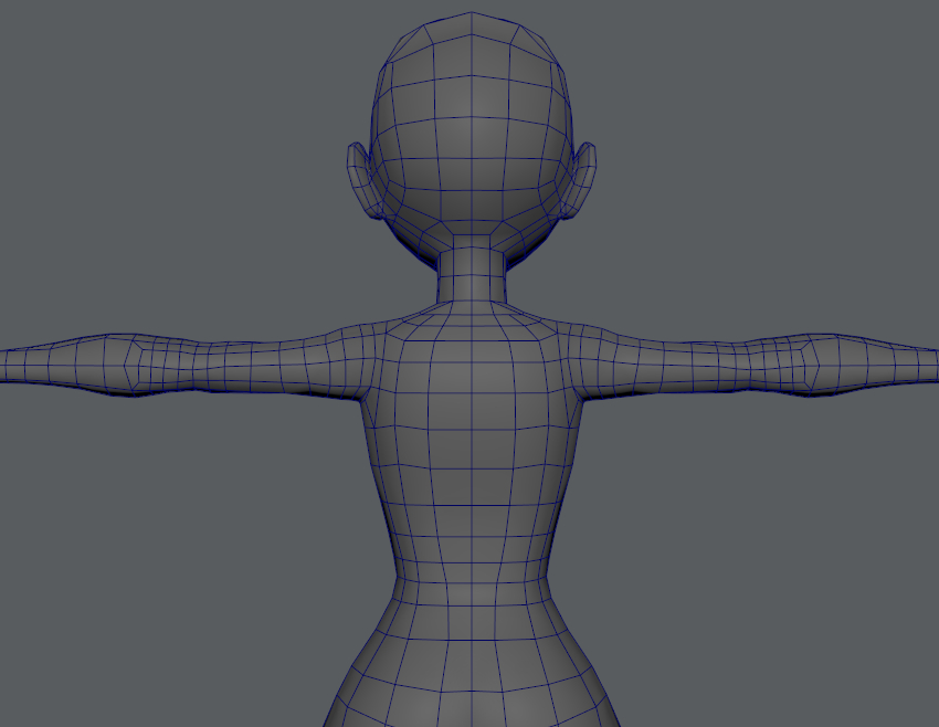 Base character woman 3D model - TurboSquid 1293909
