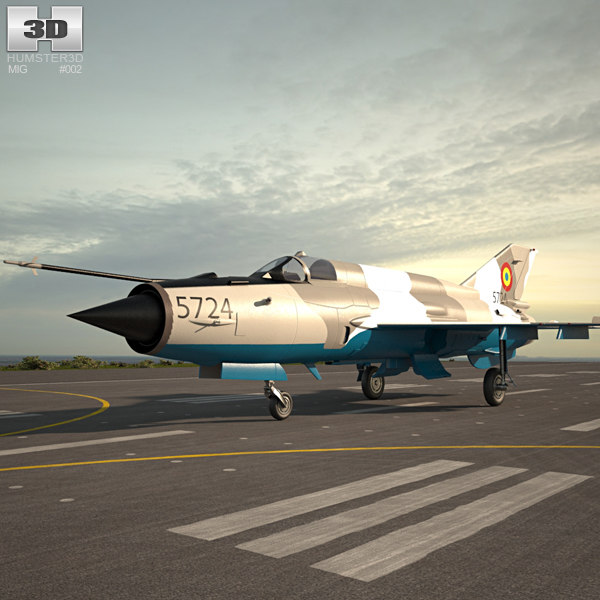 ミコヤングレビッチMiG-213Dモデル - TurboSquid 1293967