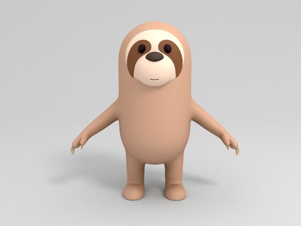 Sloth 3D Models for Download | TurboSquid