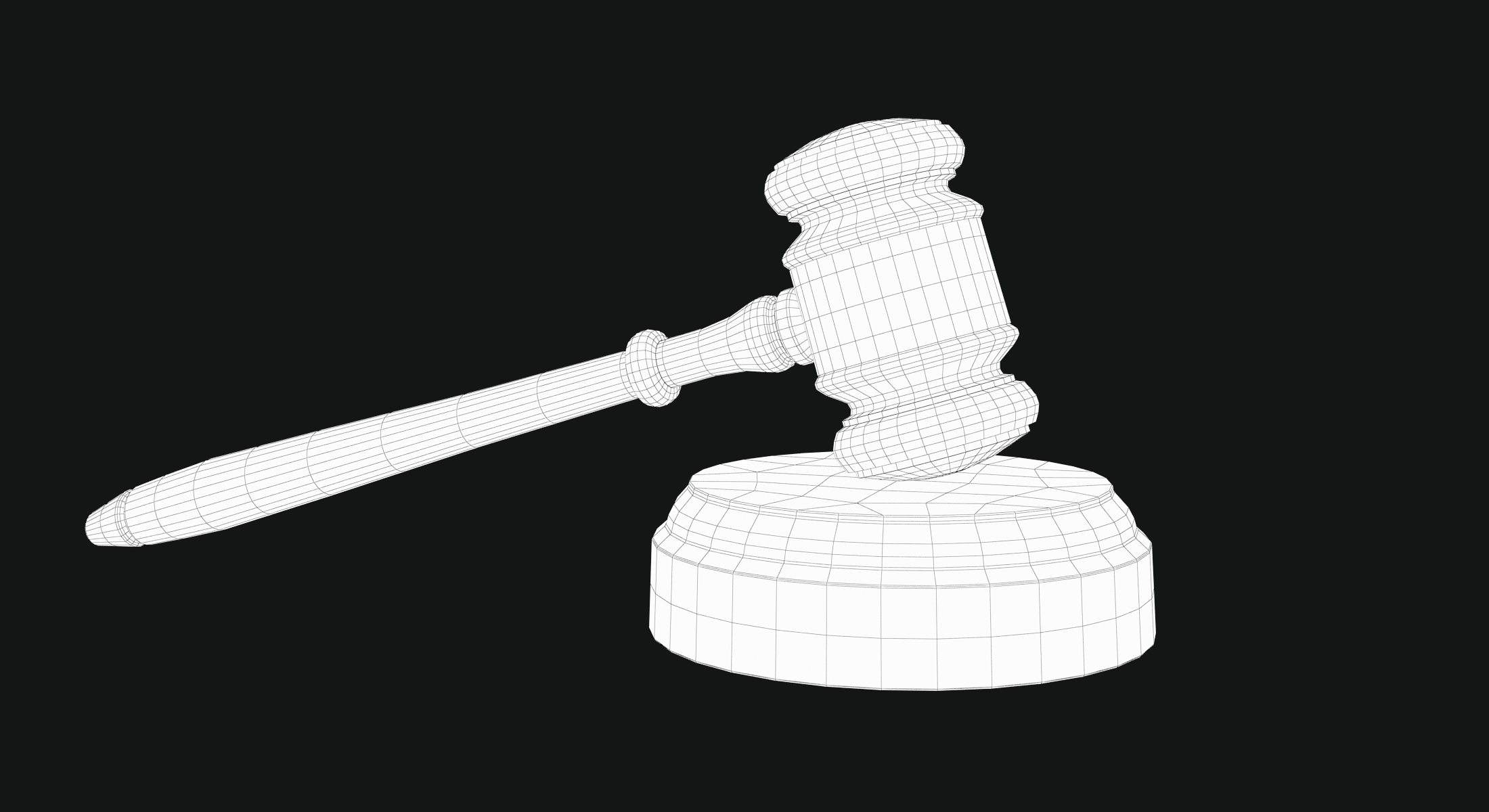 3D gavel vr ar - TurboSquid 1294163