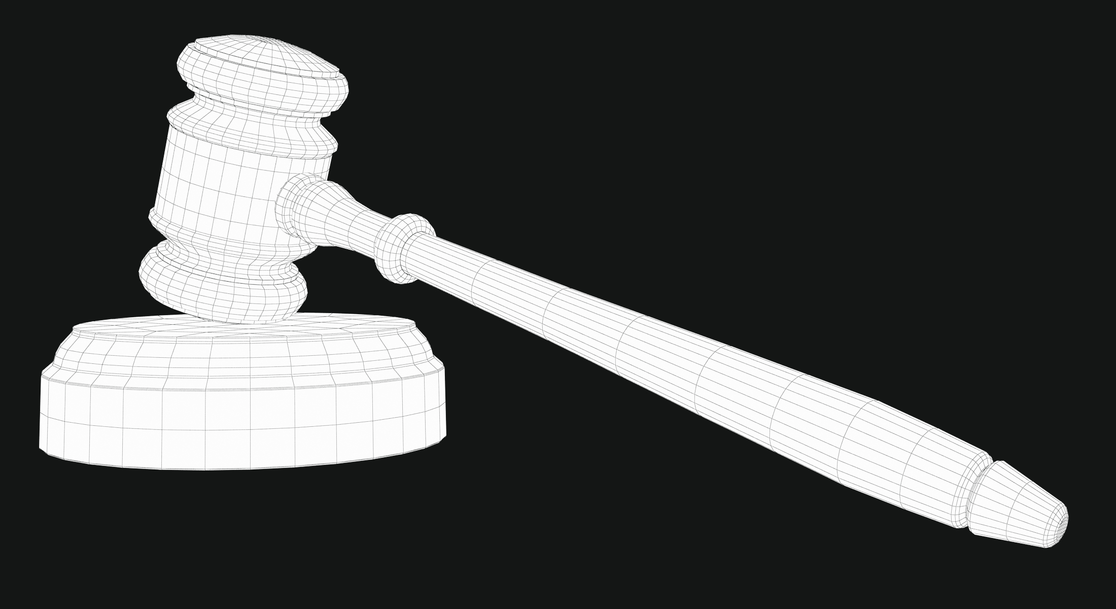 3D gavel vr ar - TurboSquid 1294163