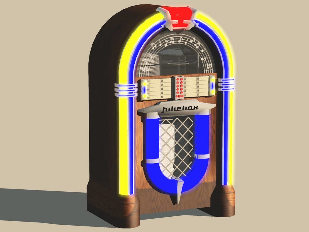 Jukebox 3D model - TurboSquid 1294195