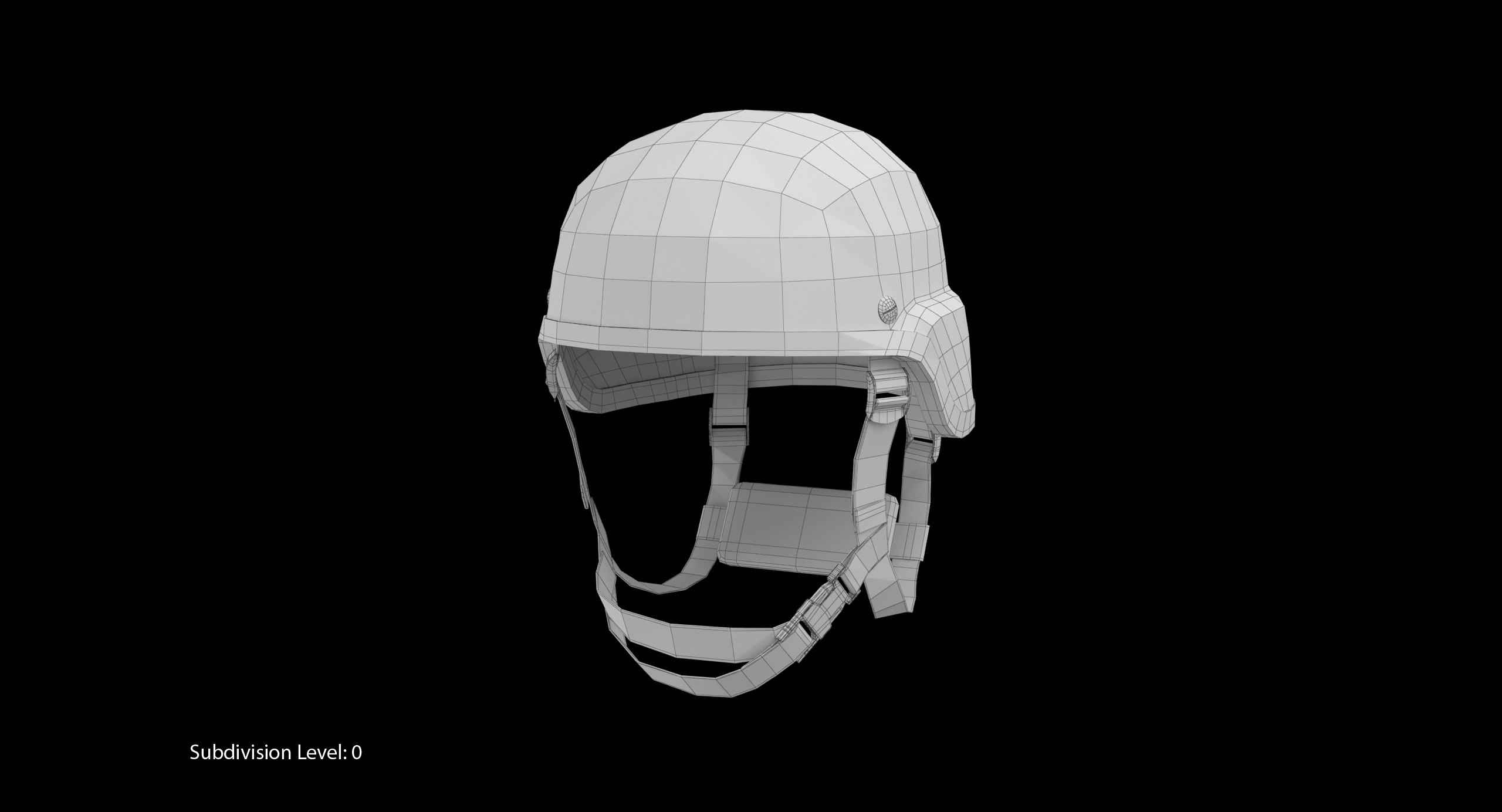 Kevlar helmet tan 3D model - TurboSquid 1294272