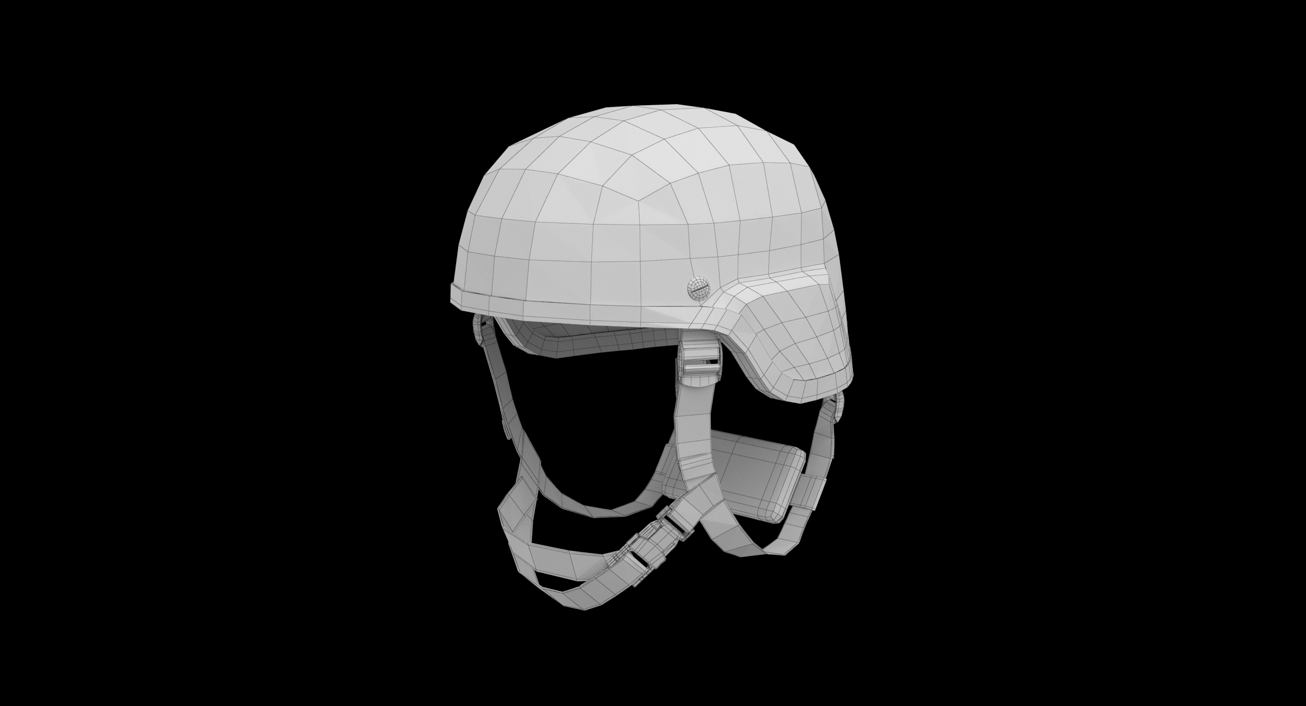 Kevlar helmet tan 3D model - TurboSquid 1294272