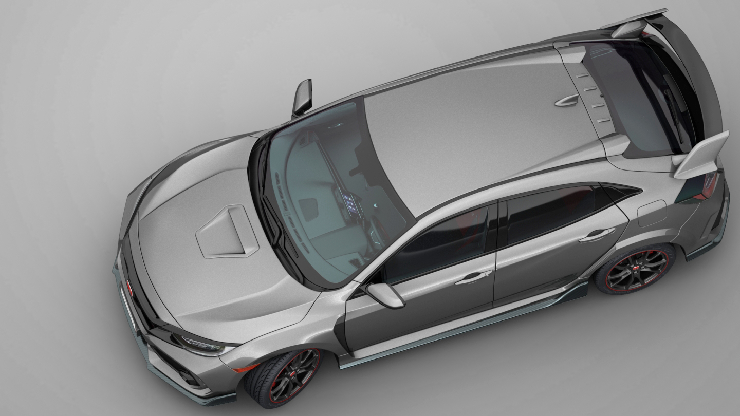 Honda civic type r 3D - TurboSquid 1294284