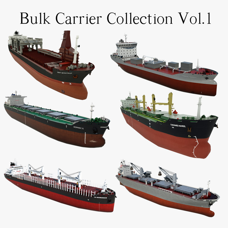 3D bulk carriers - TurboSquid 1294583