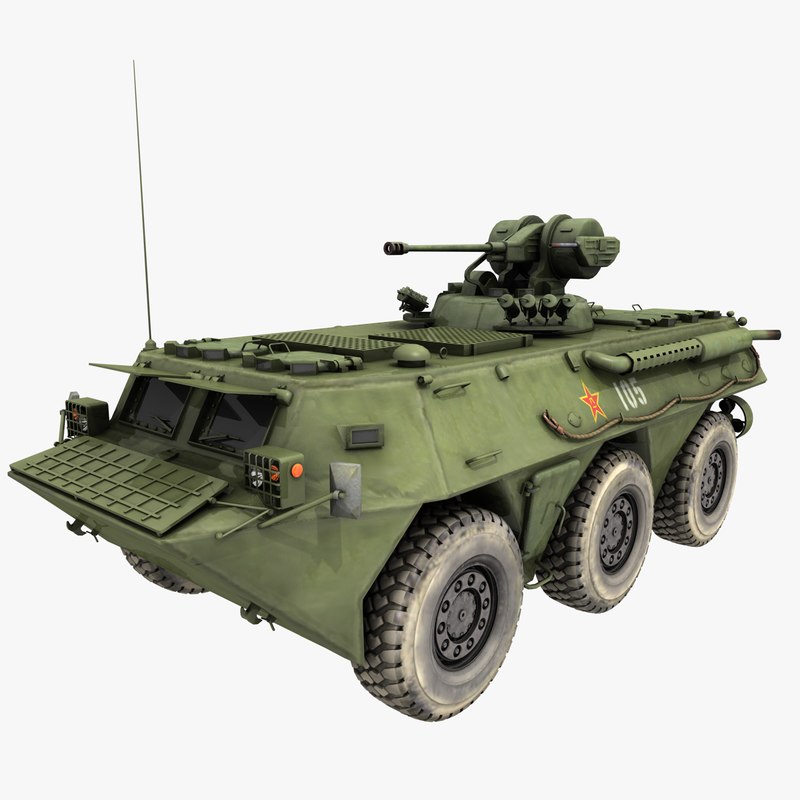 Chinese zsl92 25mm gun 3D model - TurboSquid 1294670