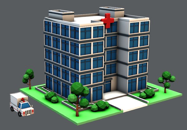 Hospital 3D Models for Download | TurboSquid