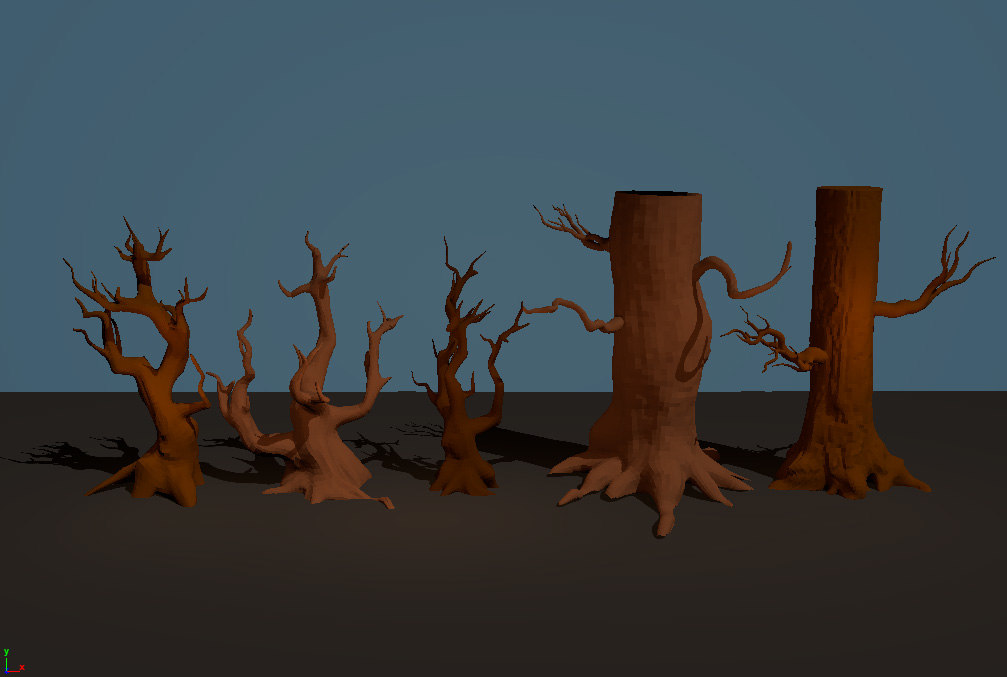 3D tree branch model - TurboSquid 1294969