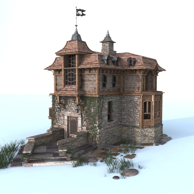 Home house model - TurboSquid 1295045