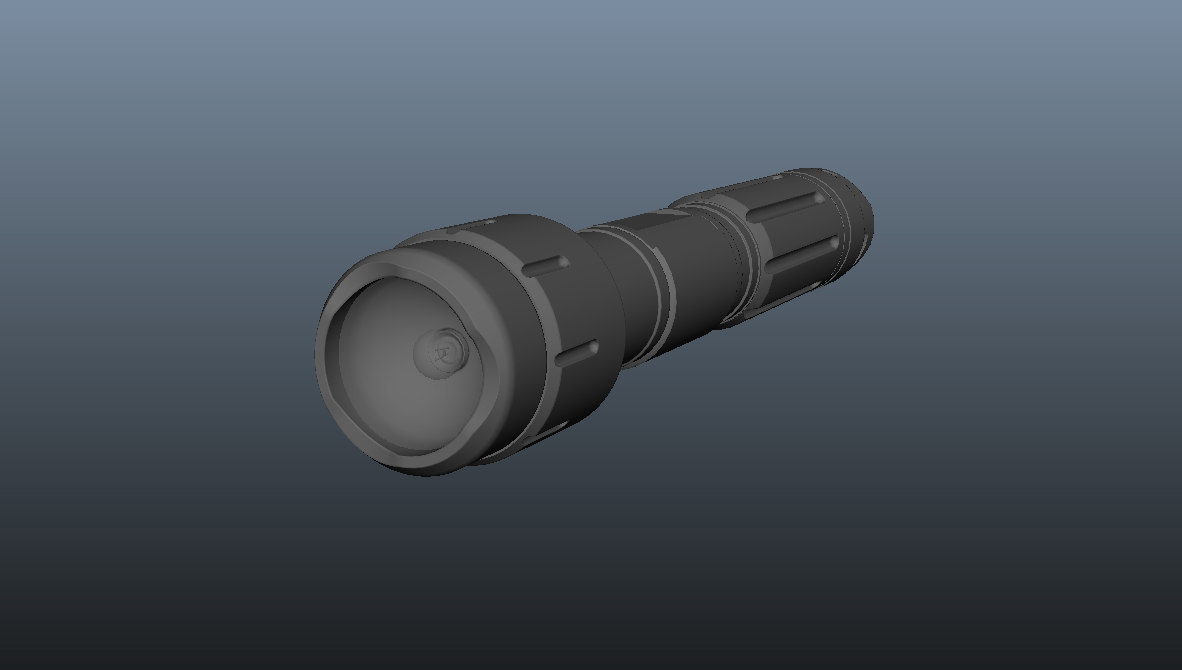Flashlight 3D model - TurboSquid 1295093