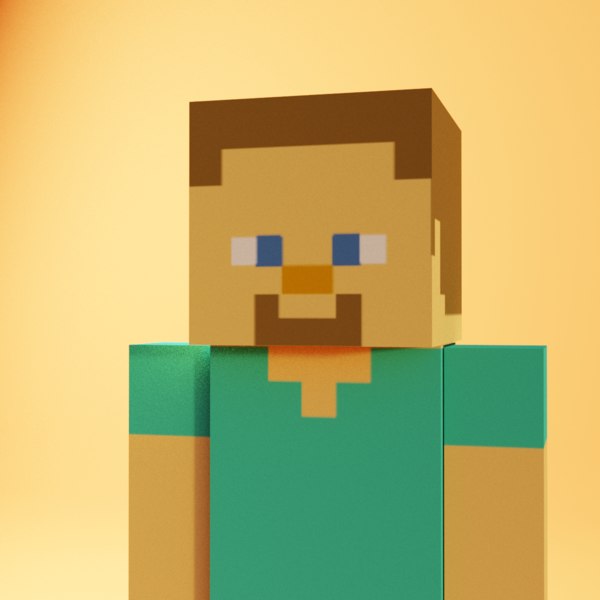 Free minecraft character 3D model - TurboSquid 1295104
