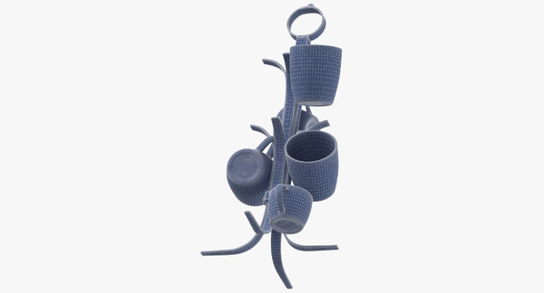 3D kitchen mug tree model - TurboSquid 1295328