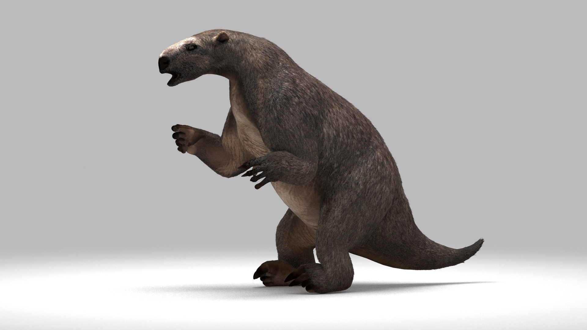 3D mylodon extinct ice model - TurboSquid 1295434