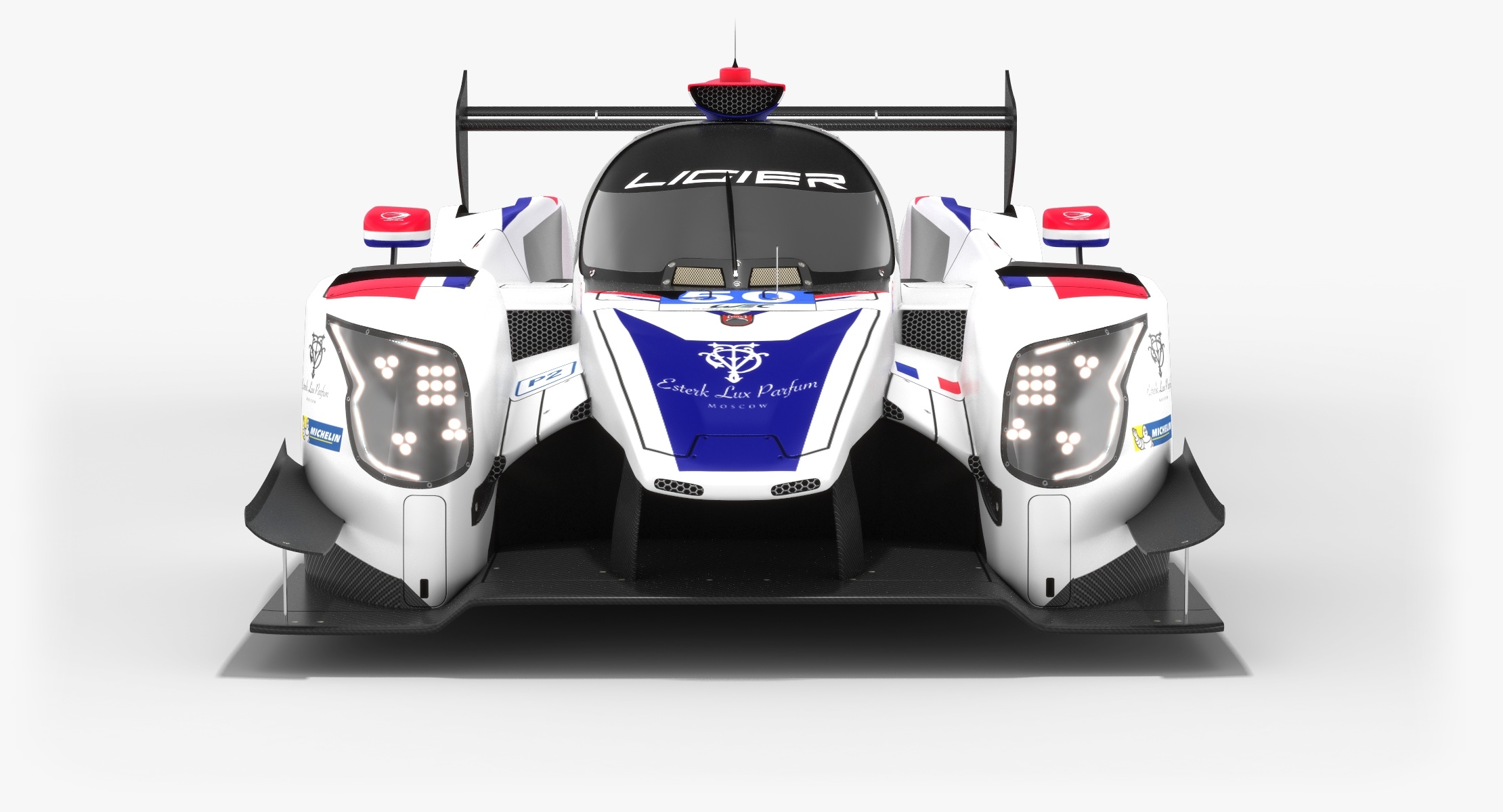 3D model larbre competition dallara p217 - TurboSquid 1295483